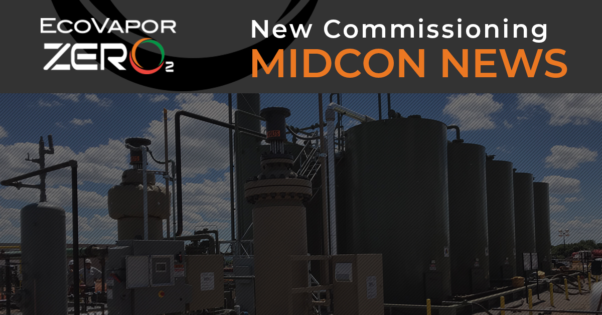 EcoVapor Commissions New ZerO2 Unit in Midcontinent Region